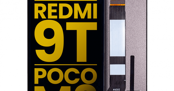 Xiaomi Redmi 9t Ekran Dokunmatik Siyah Çıtasız %100 Orijinal - ts027378