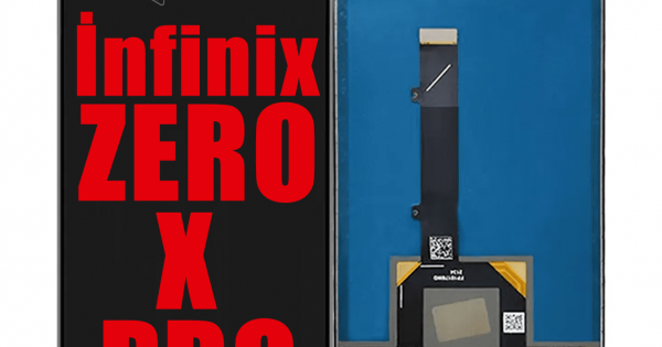 İnfinix Zero X Pro Ekran Dokunmatik Siyah Çıtasız Orjinal - ts22156g